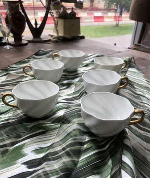 Чашки фаянс Англия винтаж ретро Coalport