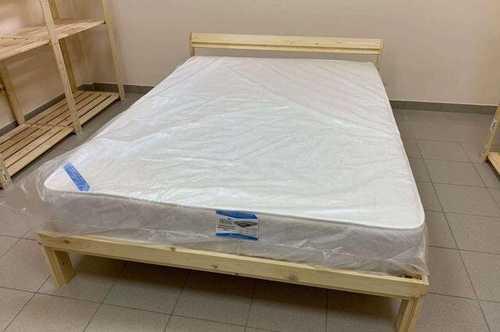 Кровать IKEA с матрасом 140200
