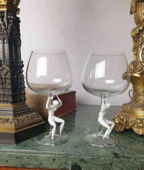 Свадебные бокалы для шампаского вина