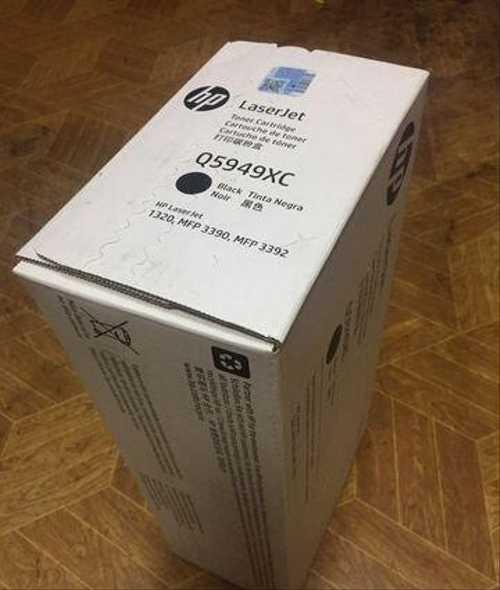 Картридж HP LJ Q5949XC ориг