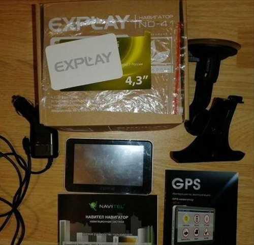 GPS навигатор explay ND-41