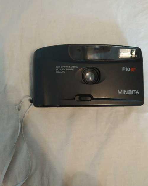 Плёночный фотоаппарат minolta f10bf