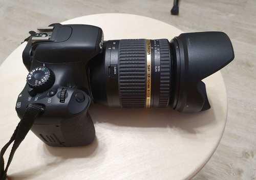 Зеркальный фотоаппарат Cannon 550 D