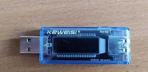 USB тестер ёмкости аккумулятора Keweisi