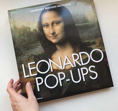 Leonardo Pop-Up Леонардо Да Винчи Панорамная книга