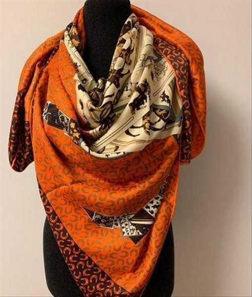 Платок Hermes новый большой