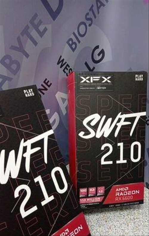 Видеокарта XFX RX6600 swft210 core 8GB gddr6 Новая