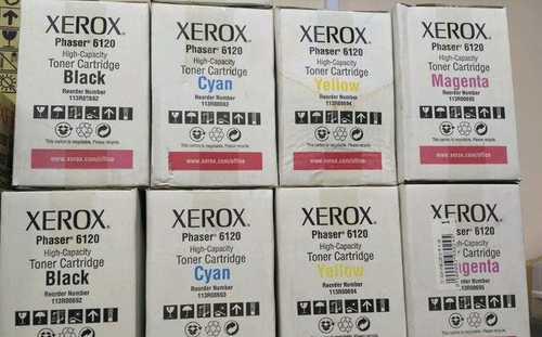 Оригинальные картриджи для Xerox Phaser 6120