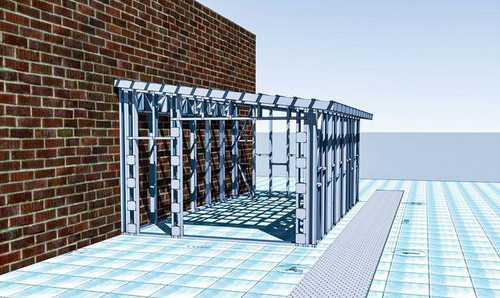 Проект пристроя быстровозводимого