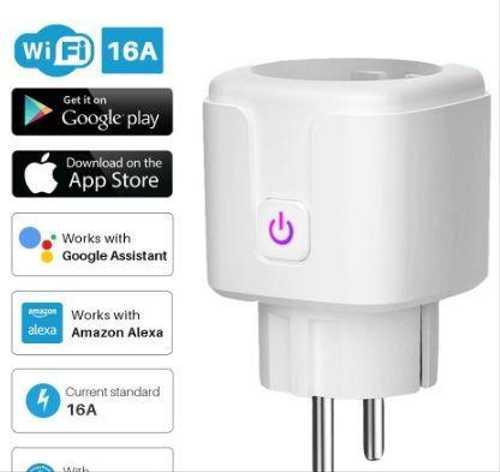 Умная розетка Wi-Fi 16 А