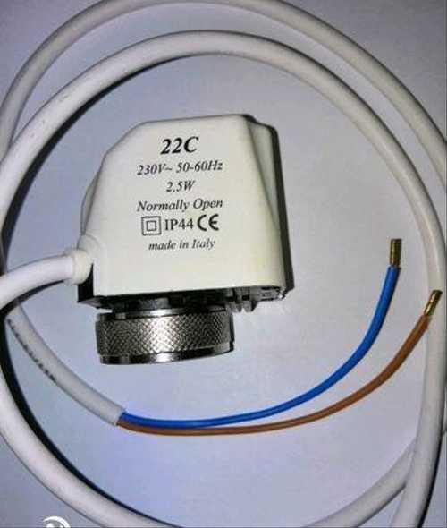 Привод фанкойла. Клапан для фанкойла 230v/ 50-60 Hz 5w. 22c привод клапана Watts vtz22c-230nc2-5. Normally closed 22c электромагнитный клапан.