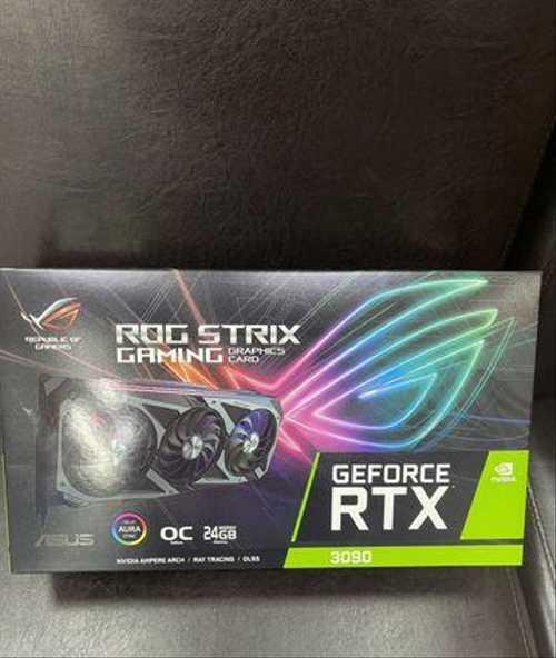Продам видеокарты Asus RTX 3090 Rog Strix Gaming