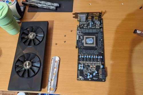 Видеокарта неисправная r9 390 xfx