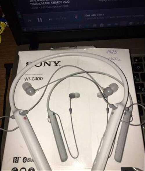 Sony wi-c400 наушники Bluetooth новые
