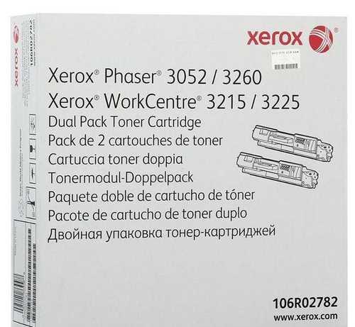 Картридж xerox 106r02782/106r01778