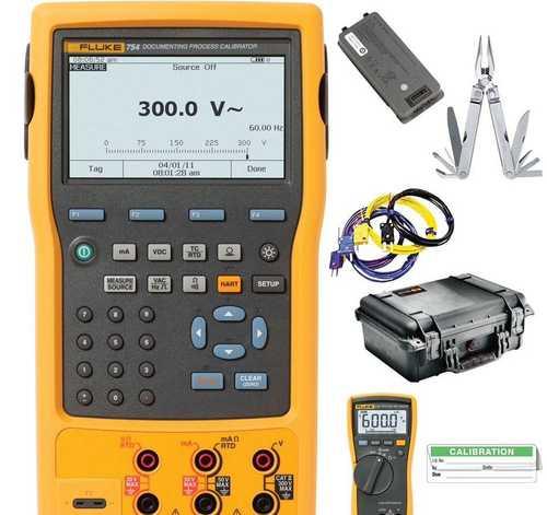 Регистрирующий калибратор Fluke 754