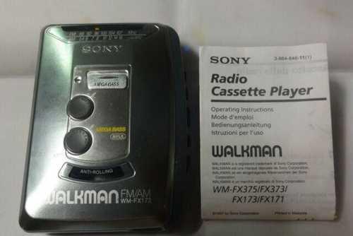 Кассетный плеер Sony Walkman WM-FX173
