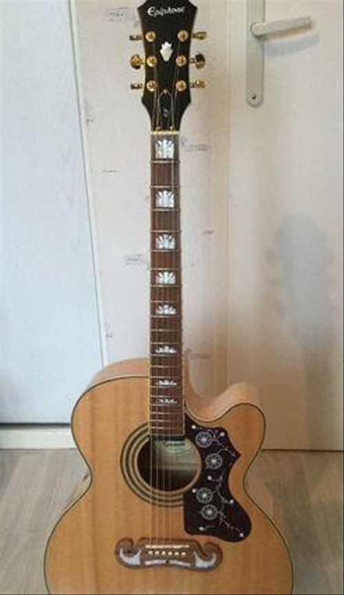 Epiphone EJ 200 SCE стерео