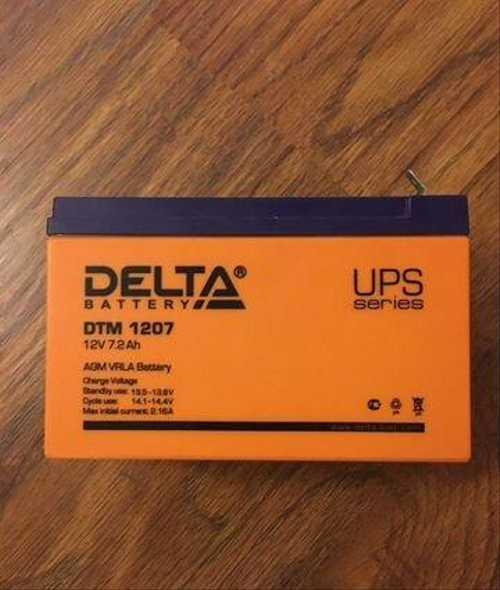 Аккумулятор Delta DTM1207