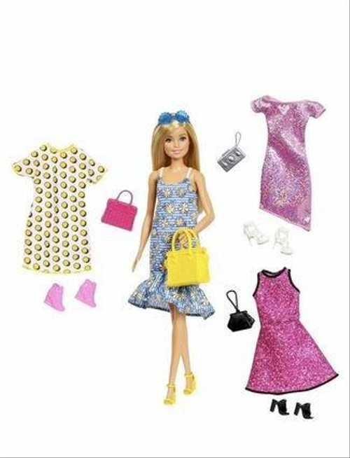 Новая кукла Barbie с нарядами