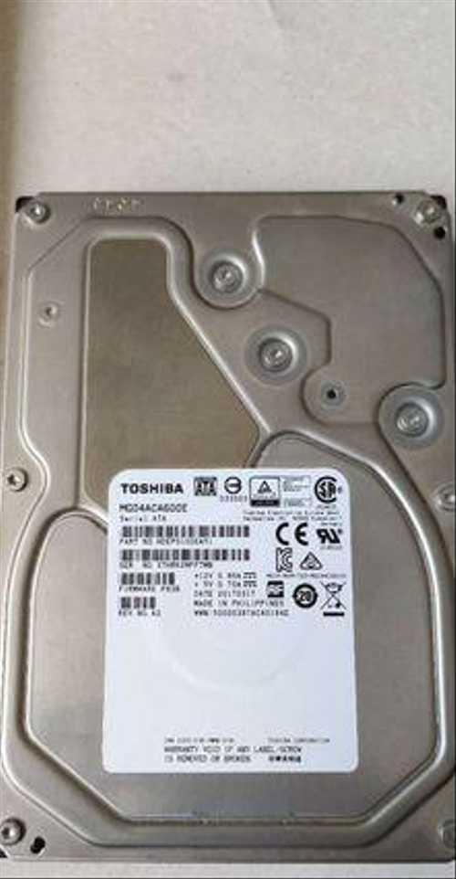 Жесткий диск Toshiba 6 Tb