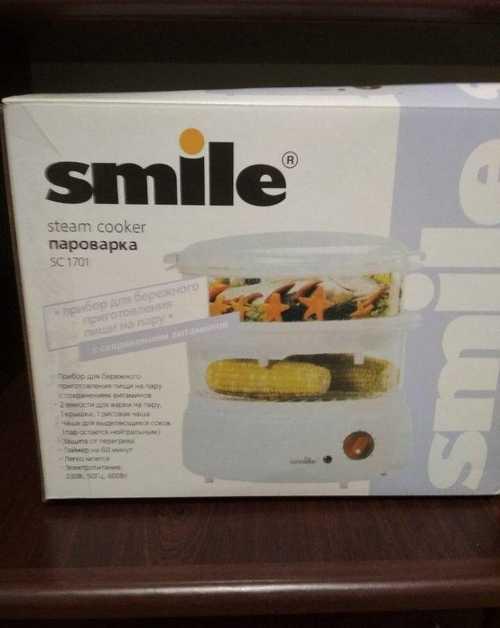 Пароварка smile 1701