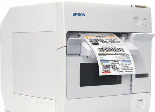Принтер цветных этикеток, браслетов Epson TM-C3400