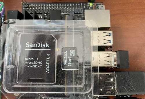 Jetson Nano SanDisk карта памяти micro sd 32 GB