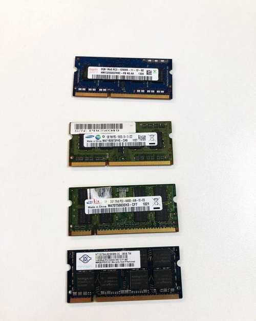 Озу DDR2 / DDR3