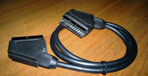 Кабель scart - scart 1м