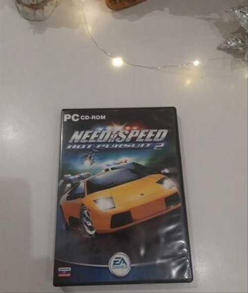 Диск Need For Speed Hot Pursuit 2 PC 2002 года