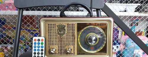 Стильный ретро радиоприёмник Meier Gold