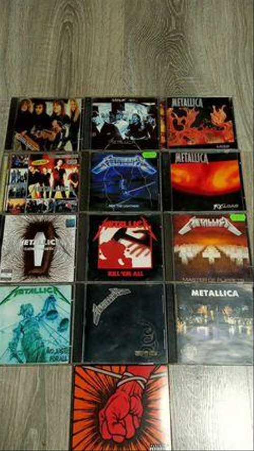 Metallica cd диски