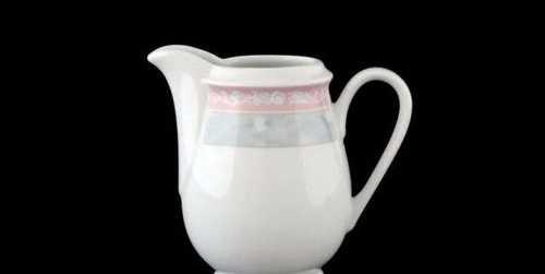 Молочник Чехия Thun Яна серый мрамор с розовым кан