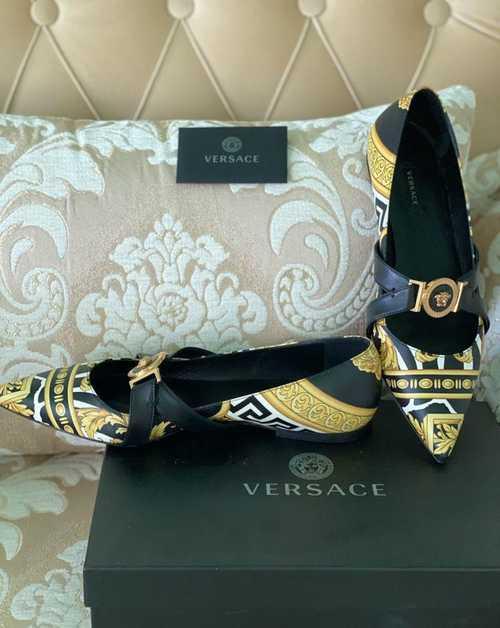 Туфли лодочки “Versace” barocco