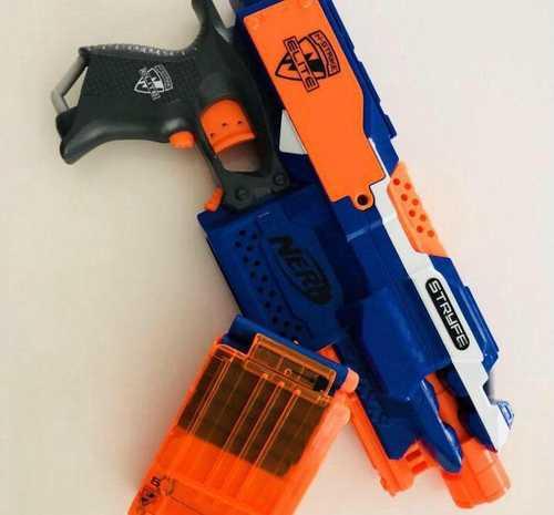 Продаю Бластер Nerf Элит Страйф(Синий)