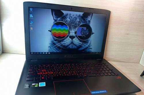 Суперигровой Asus ROG GL552J в идеальном состоянии