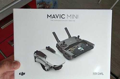 Коробка от dji mavic mini FCC