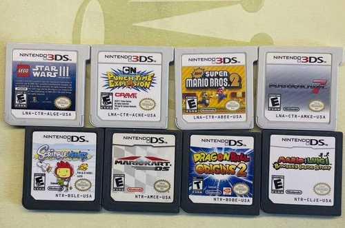 Nintendo DS и 3DS Игры Оригинал USA