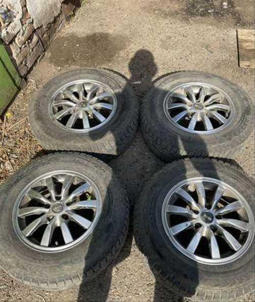 Колеса в сборе r15 nokian nordman 5 215 70 15