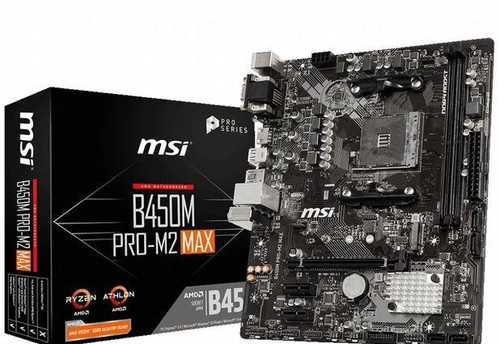 Материнская плата MSI B450M Pro M2 MAX AM4