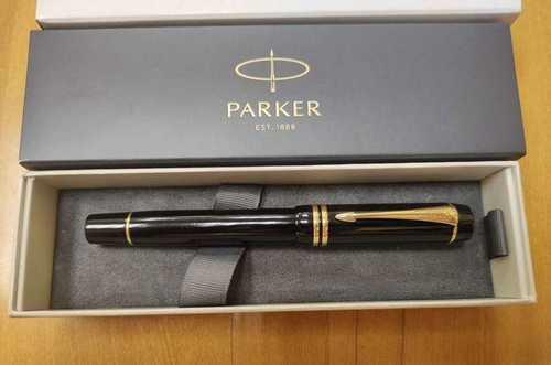 Ручка parker duofold lbk 750