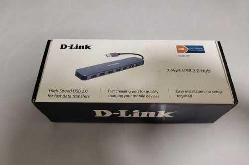 Разветвитель(USB HUB) USB D-Link DUB-H7