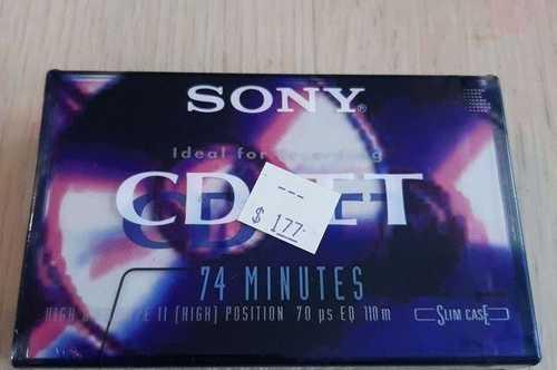 Аудиокассета Sony CD-IT 74 Min chrome