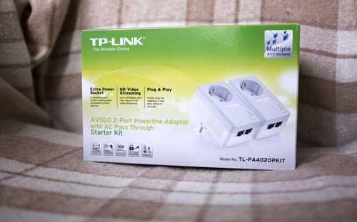 Комплект адаптеров Powerline TP-link TL-PA4020pkit