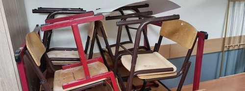 Школьные парты и стулья бу