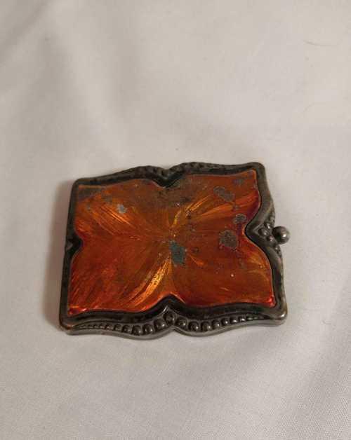 Пудреница Бабочка времен СССР