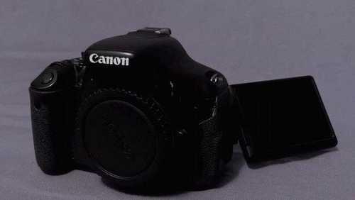 Зеркальный фотоаппарат Canon EOS 600D (тушка)