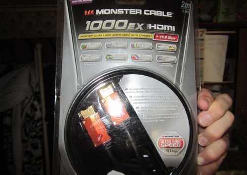 Hdmi-кабель monster cable 1000EX 15.8GBps