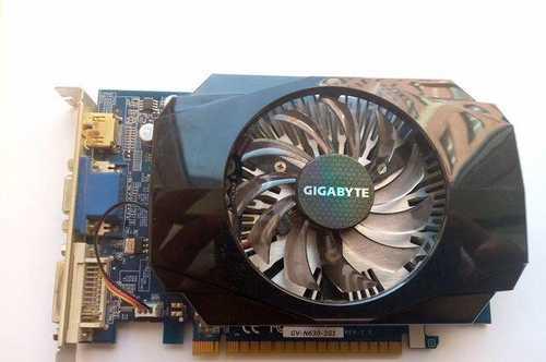 Видеокарта gigabyte GeForce GT 630 (GV-N630-2GI)
